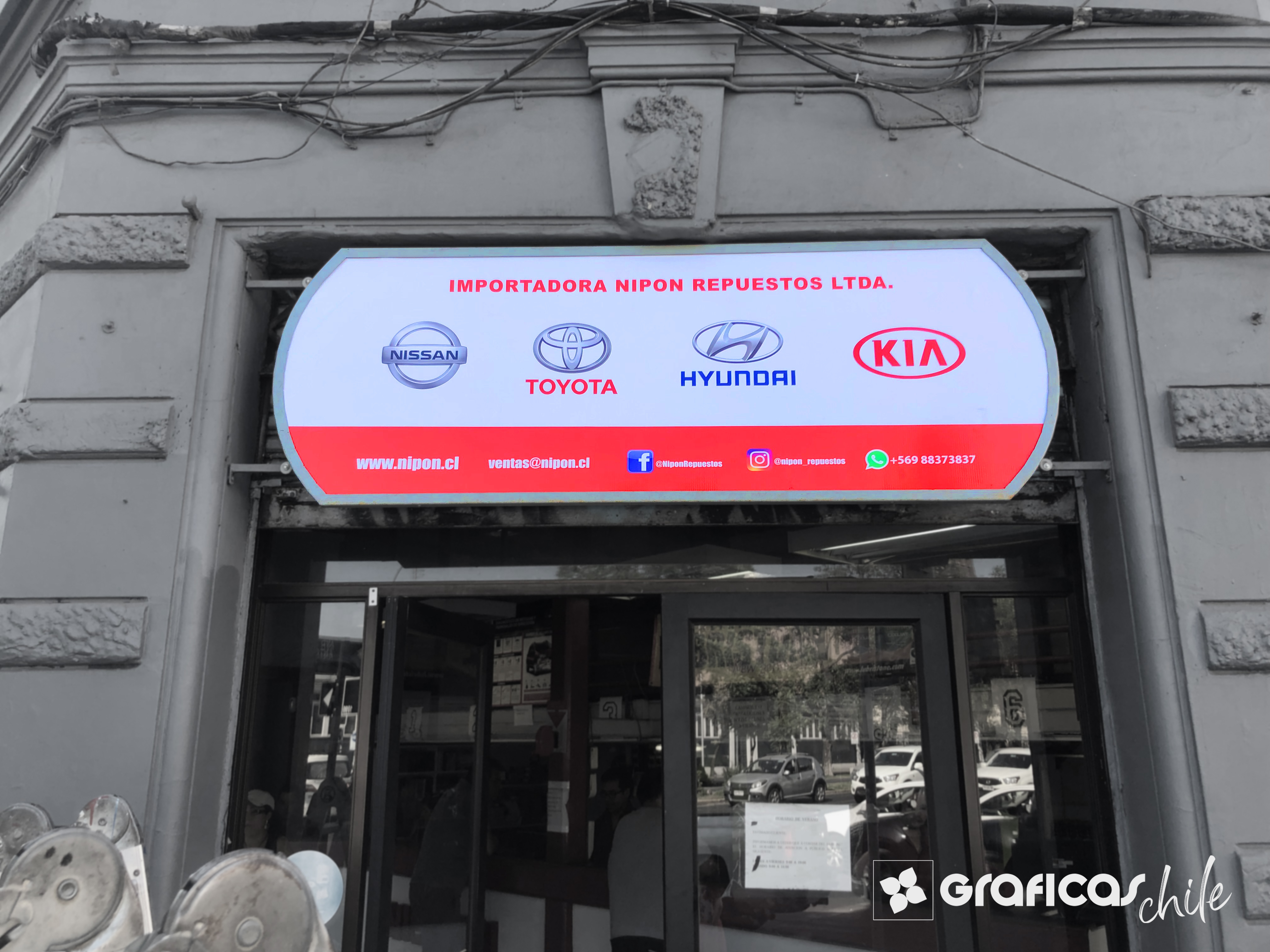 Letreros Publicitarios - Graficas Chile